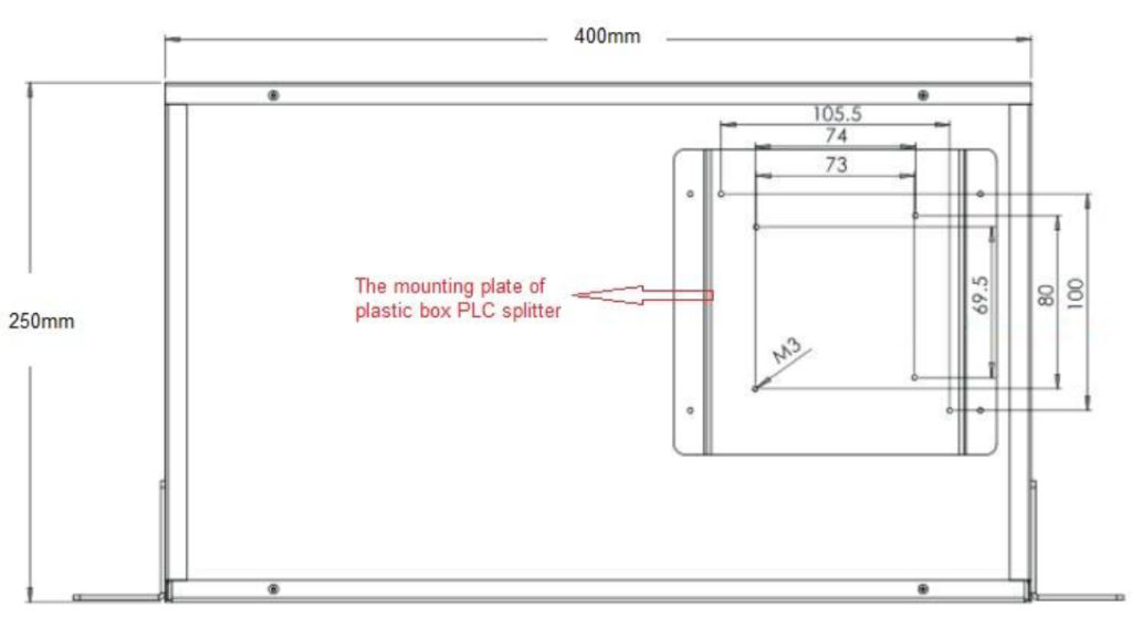 19" 1U Rack Mounted PLC Splitter | Premium-Line