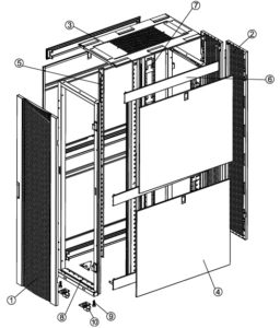 Premium-Line Enhanced Network Server Cabinet